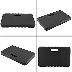 Extra Thick Kneeling Pad for Gardening, Comfortable Knee Pad Cushion, Waterproof Garden Knee Pads Large Foam Kneeler Mat for Gardening, Workout, Exercise, Yoga(Black)