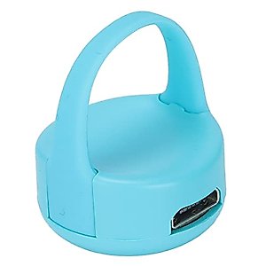 Sanpyl Mobile Phone Remote Control, Mini Bluetooth Remote Control Ring Automatic Page Browsing Phone Bluetooth Fingertip Controller, for All Smartphones(Blue)