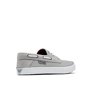 Columbia Men's Slack Tide Boat PFG, Steam/White, 13