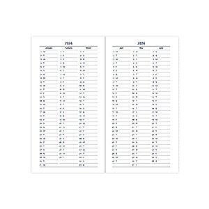 Letts Woodland Medium Pocket week to view 2024 diary - pink