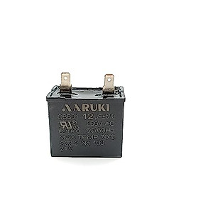 WR55X24064 WR62X79 Capacitor Compatible with GE Refrigerator Run 12uF Replacement