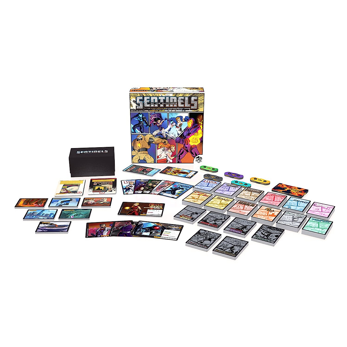 Greater Than Games | Sentinels of The Multiverse: Definitive Edition | Cooperative Strategy Board Game | 1 to 5 Players | 30+ Minutes | Ages 14+