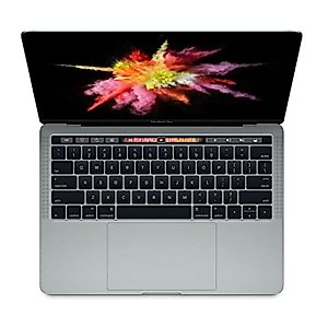 Apple 2016 MacBook Pro Laptop with Core i7 3.3GHz (13 inch 16GB RAM 256GB SSD) Space Gray (Renewed)