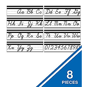 Schoolgirl Style - Simply Stylish | Alphabet Line | Cursive Mini Bulletin Board Set