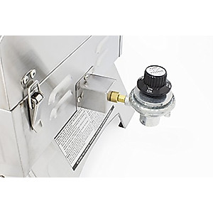 Pit Boss Grills PB100P1 Pit Stop Single-Burner Portable Tabletop Grill , Grey