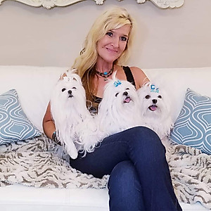 Always Bright Eyes - Tear Stain Remover for Dogs - Complete Set. All Natural, Safe & Effective for All Light Coated Breeds, Set Includes 4 Oz./118ml. Liquid, 2 Oz./56.7g Powder