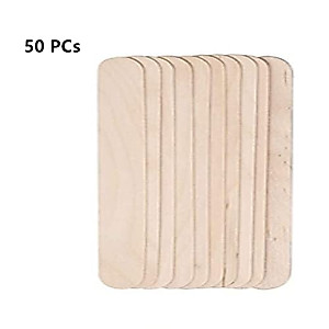 Single Pot Wax Warmer Professional Electric Wax Heater Machine Facial Skin SPA Equipment with Adjustable Temperature Set with Wood Craft Sticks（50 Pcs）