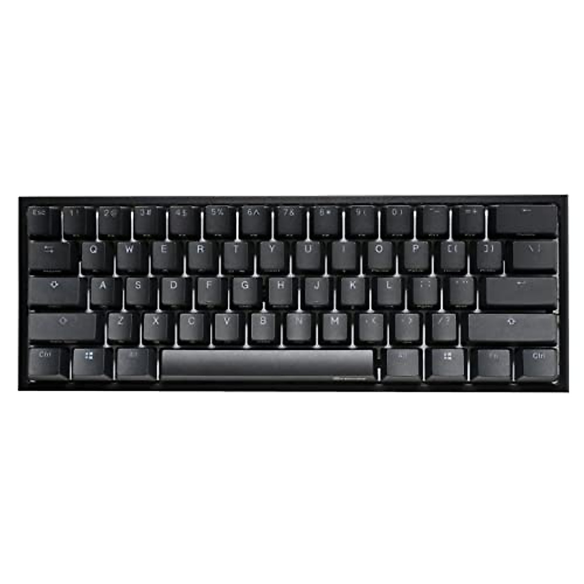 Ducky One 2 Mini Pro Classic RGB LED 60% Double Shot PBT Mechanical Keyboard (Kailh Box Brown)