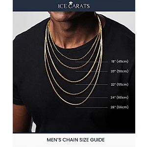 IceCarats 925 Sterling Silver 2mm Box Link Chain Necklace 24 inch