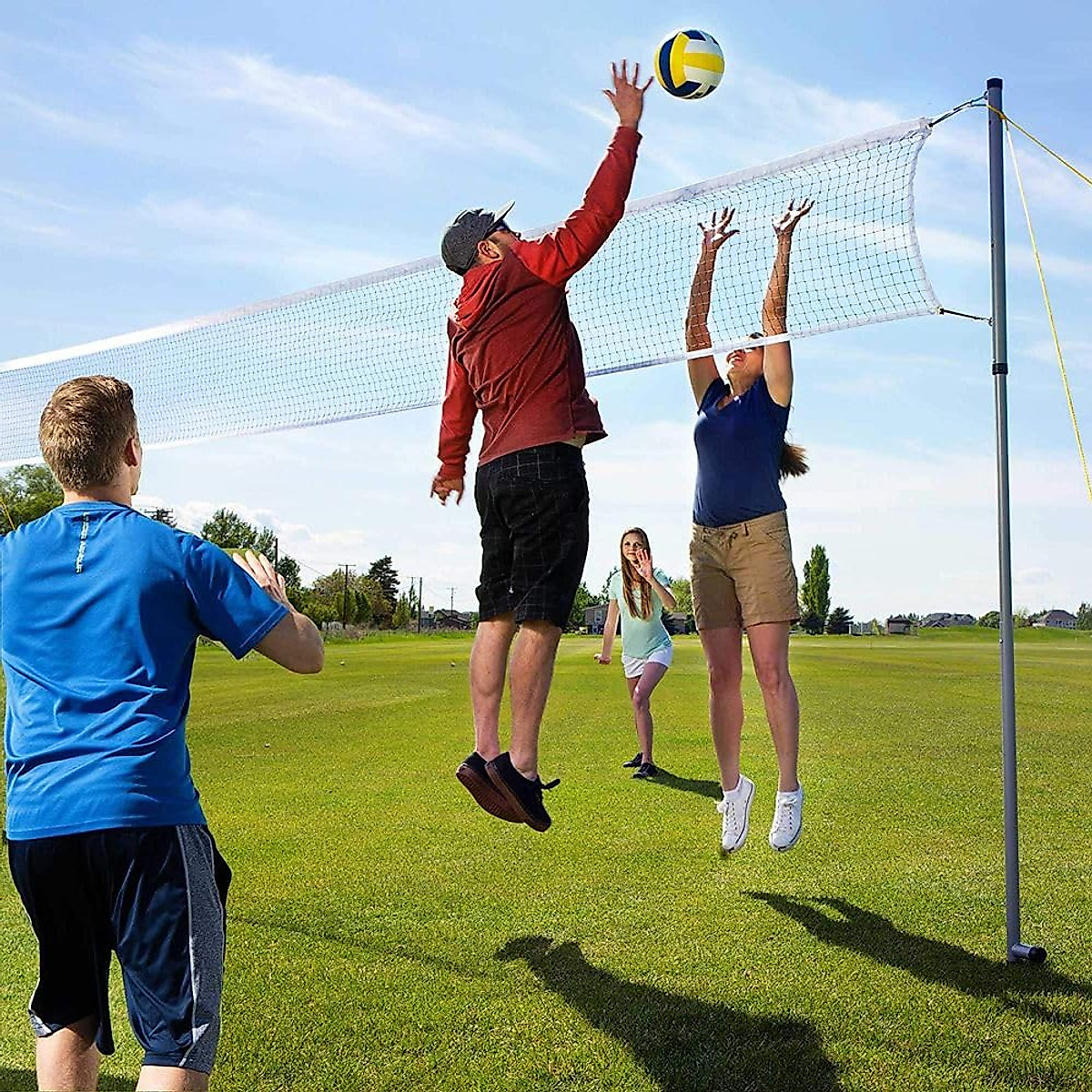 Lifetime 90541 Volleyball, Paddle Badminton, & Pickleball Set