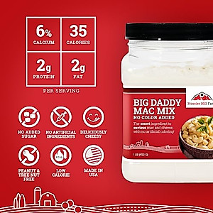 Hoosier Hill Farm Big Daddy Mac Mix, No Color Added, 1LB (Pack of 1)