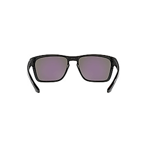 Oakley Men's OO9448 Sylas Rectangular Sunglasses, Black Ink/Prizm Jade, 60 mm