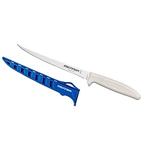 Dexter-Russell 28313 7" Fillet Knife w/Leather Sheath, carded