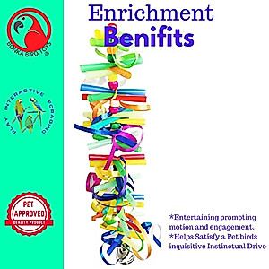 Bonka Bird Toys 1917 Party Small Medium Bird Toy Parrot cage Craft Toys Cages Cockatiel Budgie Lovebird