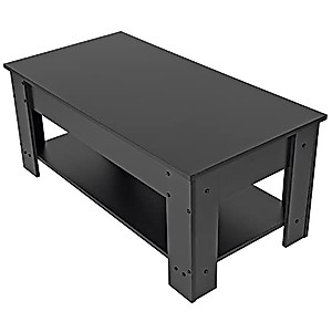 Elevon BFCT Coffee Table, Black