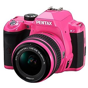 Pentax K-r 12.4 MP Digital SLR Camera with 3.0-Inch LCD and 18-55mm f/3.5-5.6 Lens (Pink)