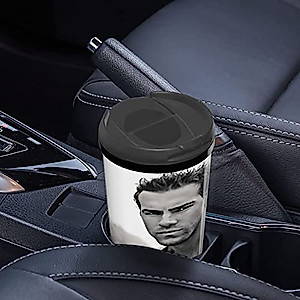 KIANSLA Ryan Reynolds Coffee Cup Stainless Steel Cup With Leak-Proof Lid For Hot And Cold Drinks Insulated Travel Mugs, Is A Gift For A Good Friend 12oz