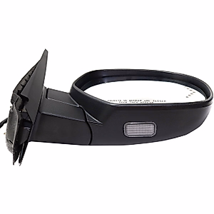 Kool Vue Left & Right Power Heated Mirrors for Chevrolet Silverado 1500 Cadillac Escalade 2009-2014 Power Fold With Signal Light, Memory & Puddle Lamp Chrome without Marker Light; without Spotlight