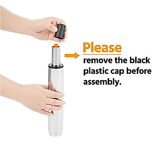 Yaheetech Faux Leather Office Chair Modern Vanity Chair Ergonomic Adjustable Makeup Chair with Padded Armrests Big Seat for Office, Study, Home, Pink