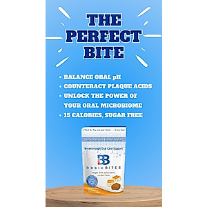 Protect Teeth from Cavity Causing Acids, Dry Mouth. Enamel Remineralizing Technology- Delicious Sugar Free Soft Chews (Caramel120 Count-Two Month Supply)