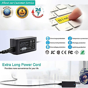F1TP ACK-E10 AC Power Supply Adapter DR-E10 Dummy Battery Kit Replace LP-E10 Battery for Canon EOS Rebel T3 T5 T6 T7 1100D 1200D 1300D 1500D 2000D Cameras
