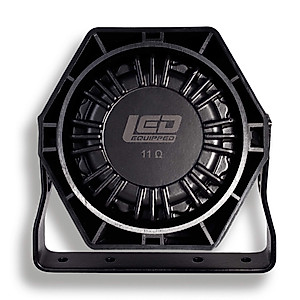 Ledqusa Northern Shrike 100 Watt Emergency Vehicle Siren Speaker for High Performance Hazard Warning/Police, Fire Trucks, Ambulance Speakers System - Compact Speaker