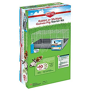 Kaytee My First Home Starter Kit Habitat for Pet Rabbits or Multiple Guinea Pigs