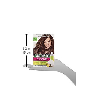 Garnier Nutrisse Nourishing Color Foam, Light Brown