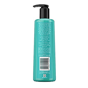 Neutrogena Rainbath Replenishing and Cleansing Shower and Bath Gel, Moisturizing Body Wash and Shaving Gel with Clean Rinsing Lather, Ocean Mist Scent, 8.5 fl. oz