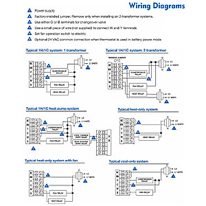 Heagstat Non Programmable Thermostats for Home 1 Heat/ 1 Cool, DIY Instal, C-Wire Not Required.