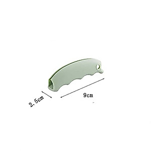 Handle Grocery Bag Holder 5 Pcs Plastic Bag Holder Carrier Strong Silicone Handle Carrier for Grocery Plastic Bag Shopping Bags Garbage Bag (pink green Light blue)