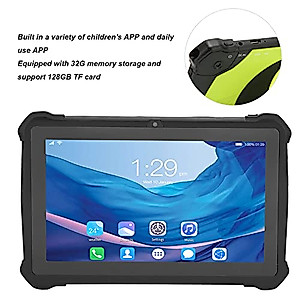 LBEC Kids Tablet, Kids Tablet 2GB 32GB 100240V 7inch IPS HD Big Screen Dual Camera for Boys and Girls (U.S. regulations)