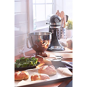 KitchenAid KSM150PSOB Artisan Series 5-Qt. Stand Mixer with Pouring Shield - Onyx Black