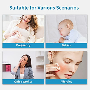 Yinlnpaul Queen Quilted Fitted Mattress Pad Breathable Mattress Protector Queen Size Machine Washable Mattress Cover Soft Mattress Topper with Deep Pocket Fitted 21 Inches (Queen,White)