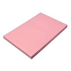 Prang (Formerly SunWorks) Construction Paper, Pink, 12" x 18", 100 Sheets