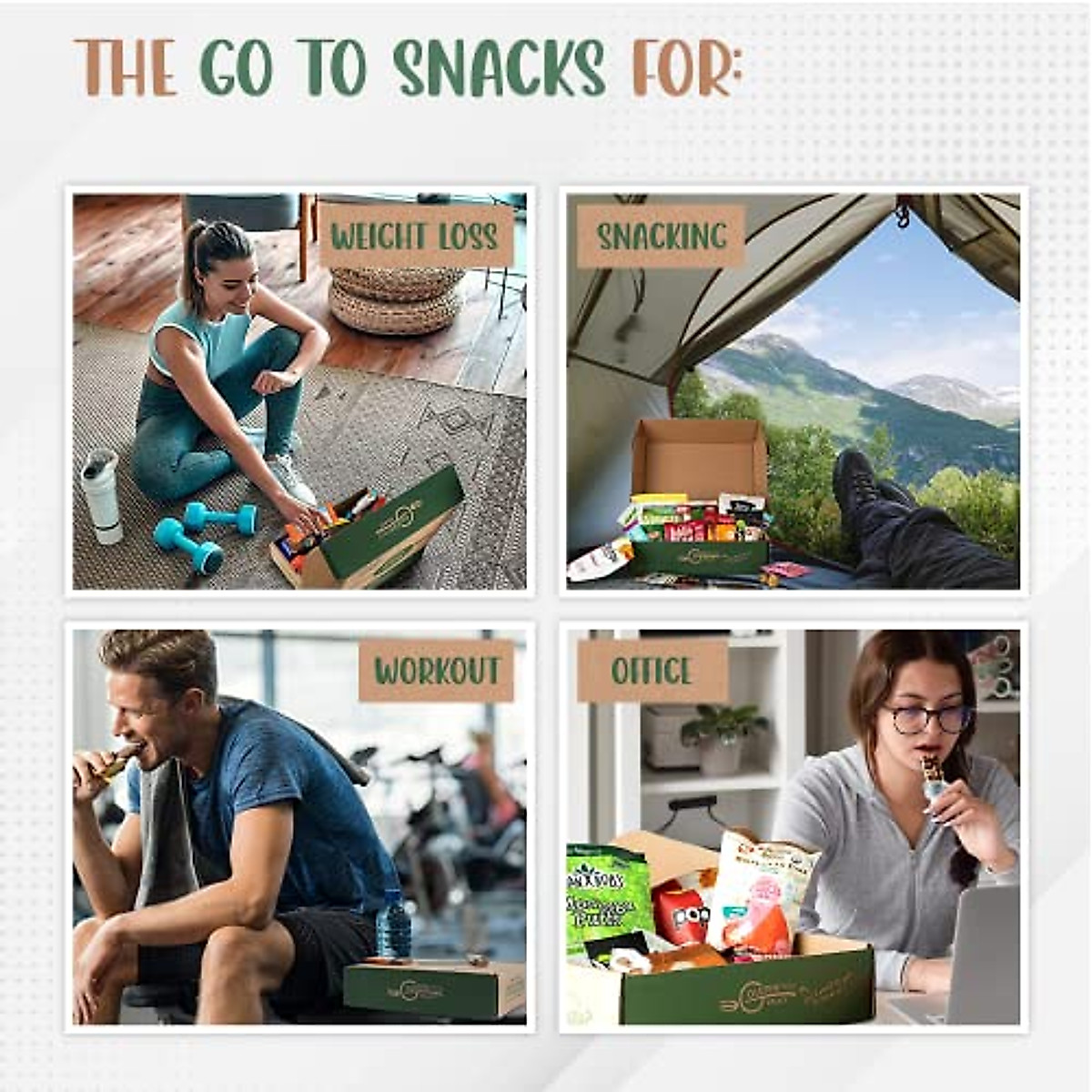 100 CALORIE Snack Packs Care Package | VALENTINES DAY GIFT BASKETS | Vegan, Gluten Free Dairy Free Snacks, Bars & Nuts all 100 calories or Less [20 count] Holiday Gift Basket | Low Calorie Diet Snacks | Snack Food Gifts