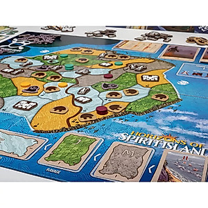 Greater Than Games | Horizons of Spirit Island | Cooperative Strategy Board Game | 1 to 3 Players | 90+ Minutes | Ages 14+