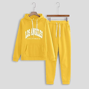 Pink Set Women Two Piece Outfits for Women Going Out Crop top and high Waisted Shorts Lightweight Sweatshirt Womens Sweat Sets Pajama Set Solid Color Ribbed Knit Crewneck Tops Long Sweatpants Cute