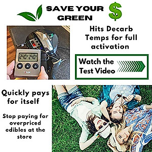 All in 1, Butter Maker Machine, Decarboxylator and Infuser, Oil, Tincture, Decarboxylation Magic, EdiWhip Make Edibles Mess & Fuss Free