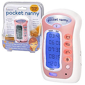Baby Care Timer, Round The Clock Tracker Includes 4 Different Count up Reminders for Nursing Sleeping Changing & More to Check How Long It's Been- Soft Glow Nightlight for Babies, Kids