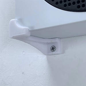 3D Cabin Product Compatible with The Xbox Series S Wall Mount Wall Bracket Holder Four Corner Black