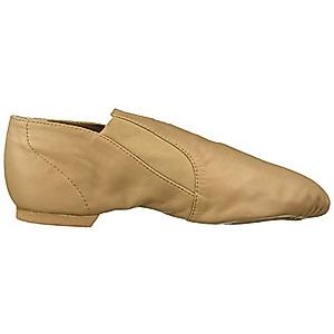 Bloch womens Elasta Bootie dance shoes, Tan, 8 US