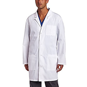 Dickies Everyday Scrubs Unisex 37 Inch Lab Coat,White,Medium