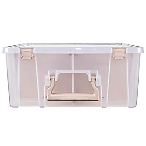 ArtBin Super Satchel Compartment Box - Stackable Durable Art Storage with 8 Removable Compartments, Smart Closure, and Portable Design for Craft Supplies, Threads, Ribbons, Paint Tubes