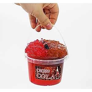 Newest Crunchy Fishbowl Bead Slime, Sugar Blitz for Girls Boys, Crunchy DIY Slime kit，Super Soft and Non-Sticky，Best for Girl and Boys Birthday Gifts， Party Favors, Christmas Stocking Stuffers.