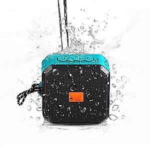 TEK STYZ IPX7 Speaker Compatible with Your Bose QuietComfort 20 in-Ear with 13H Waterproof Playtime, Indoor, Outdoor Travel 1500 (Blue)