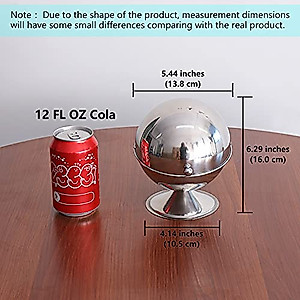 Newness Stainless Steel Multi-purpose Sugar Bowl with Roll Top for Home & Kitchen