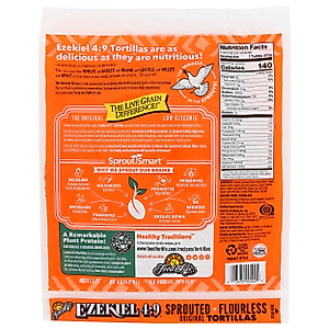FOOD FOR LIFE Organic Whole Grain Tortillas, 12 OZ