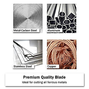 KSEIBI 651006 Grinding Wheels 10-Pack, Aluminum Oxide Discs for Metal & Stainless Steel, 4-1/2" x 1/4" x 7/8", Aggressive Grinding for Angle Grinders, Depressed Center Design