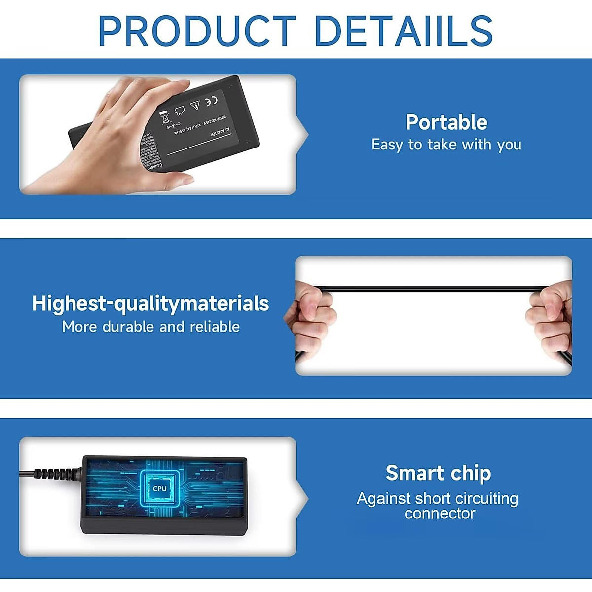 Dysead Replacement AC/DC Adapter Compatible with Panini Vision Next Check Scanner Power Supply Cord Cable PS Charger Input: 100-240 VAC 50/60 Hz Worldwide Use Mains PSU